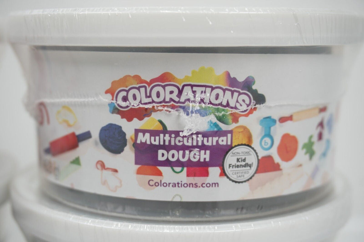 🔥Colorations Multicultural Colored Dough, 6 Colors 6 lbs, Non-Toxic Do ...